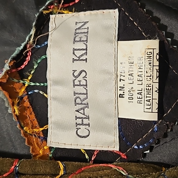 Charles Klein | Jackets & Coats | Vintage Leather Coat | Poshmark